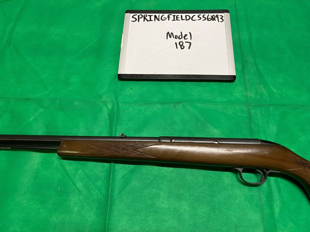 Springfield Armory Model 187 .22LR 20″ barrel #SPRINGFIELDC556093-$175. ...