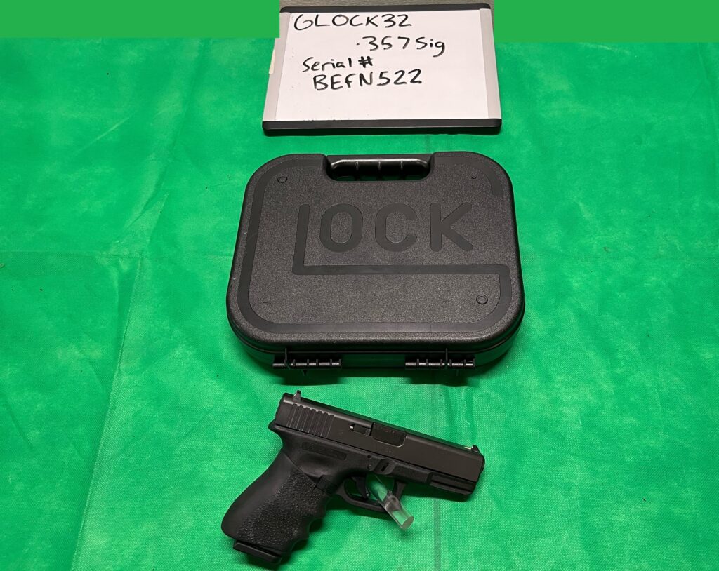 Glock G32 .357 SIG 3-10 rd mags – $505.00 – Spooner Firearm Co.